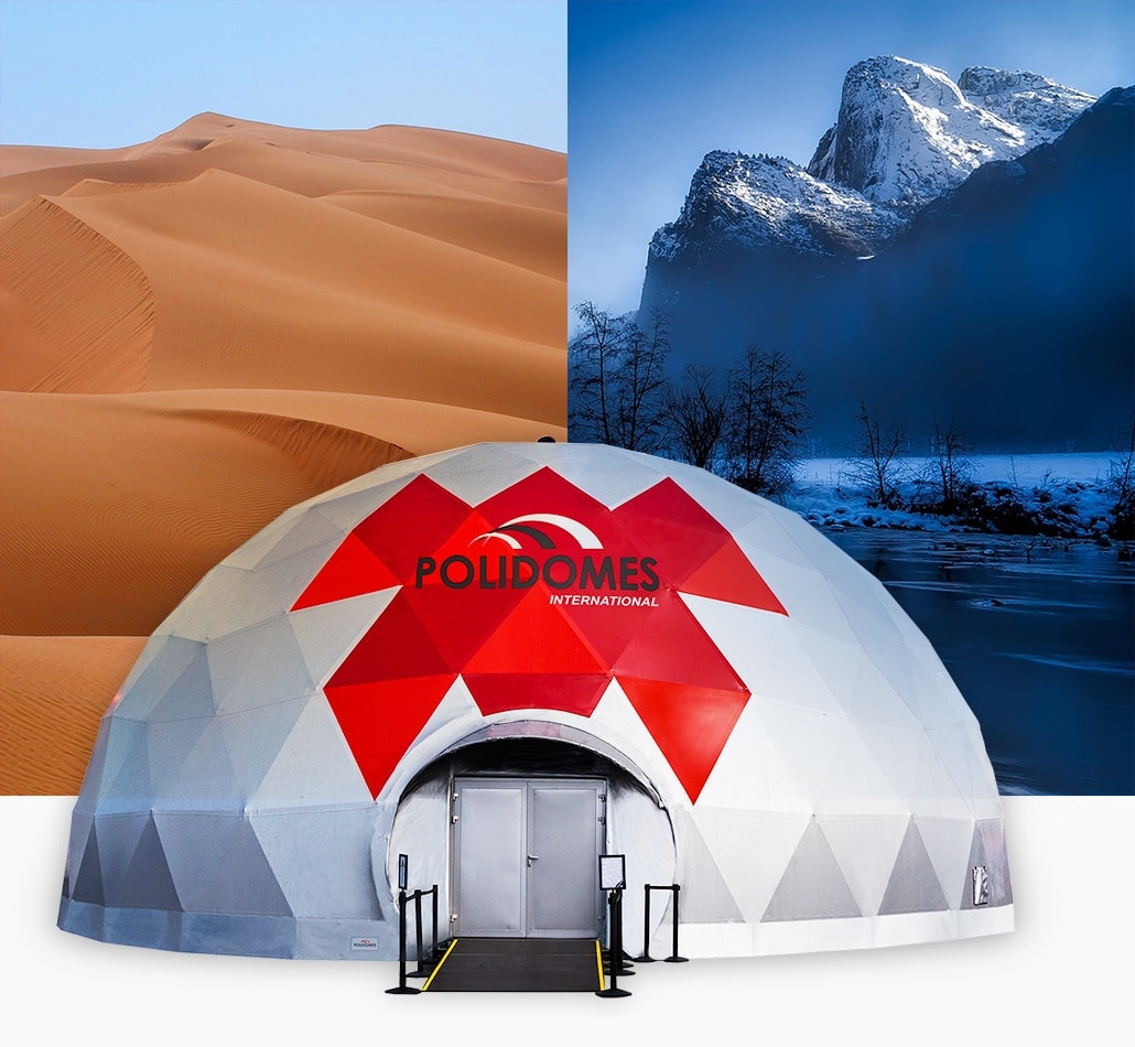 Geodesic dome tent - Spherical dome tents for rent and purchase
