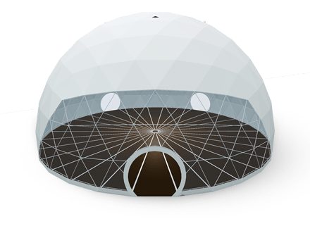 Geodesic dome tent - Spherical dome tents for rent and purchase