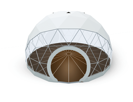 Geodesic dome tent - Spherical dome tents for rent and purchase